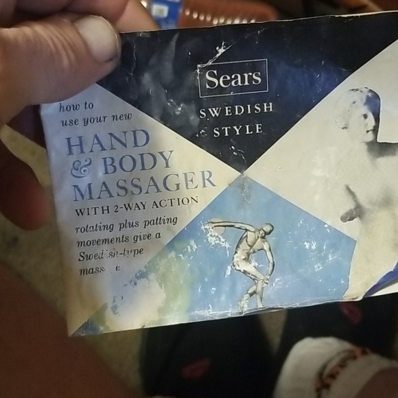 Sears | Accessories | Vintage Sears Body Massager Like New Condition ...